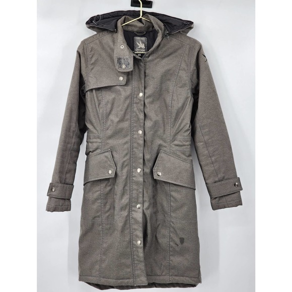 Spiewak | Jackets & Coats | Spiewak Charcoal Gray Trench Coat Womens ...